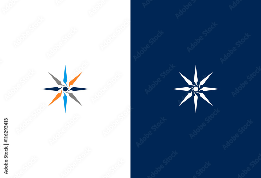 Compass Star Vector