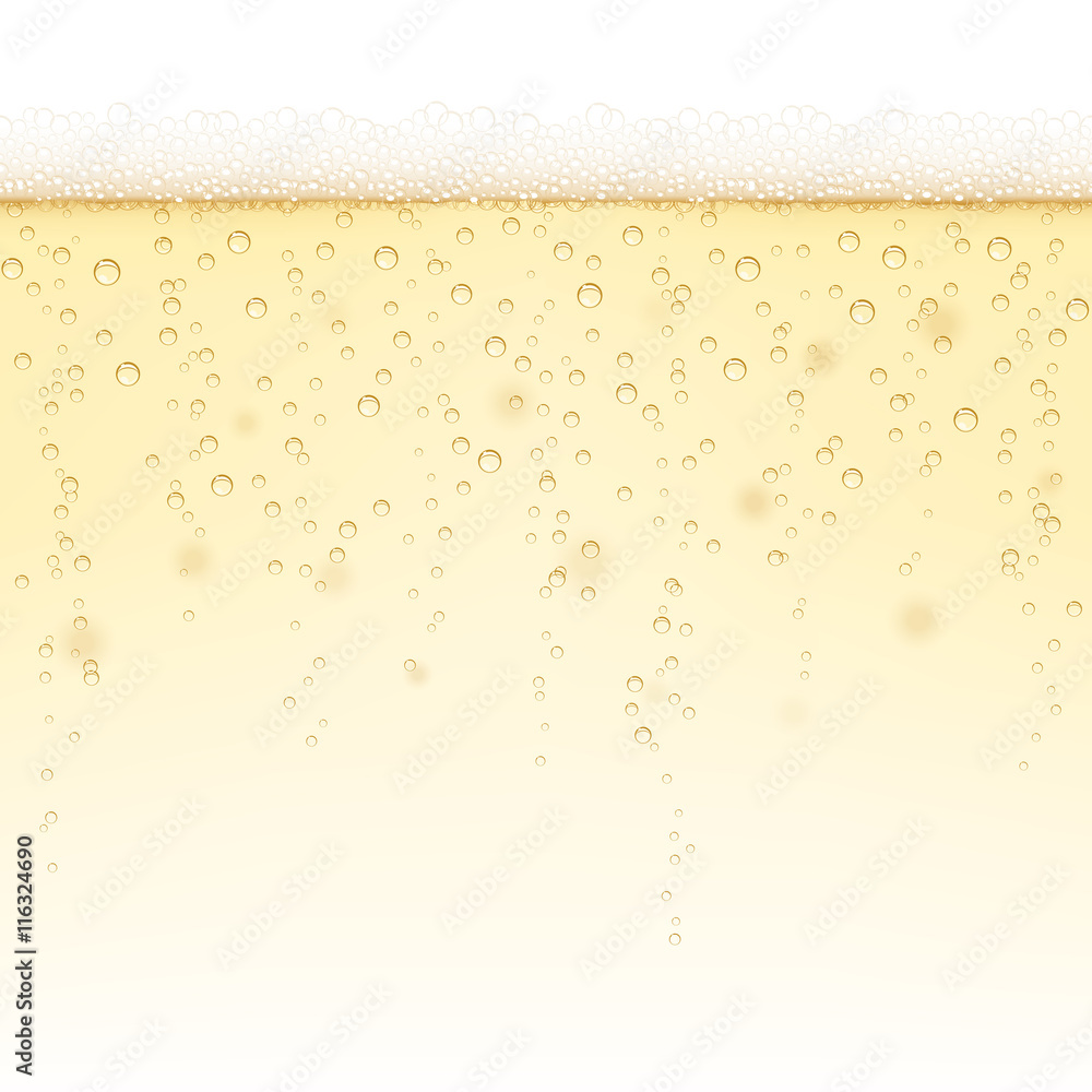 Champagne background - horizontally tile-able Stock Vector | Adobe Stock