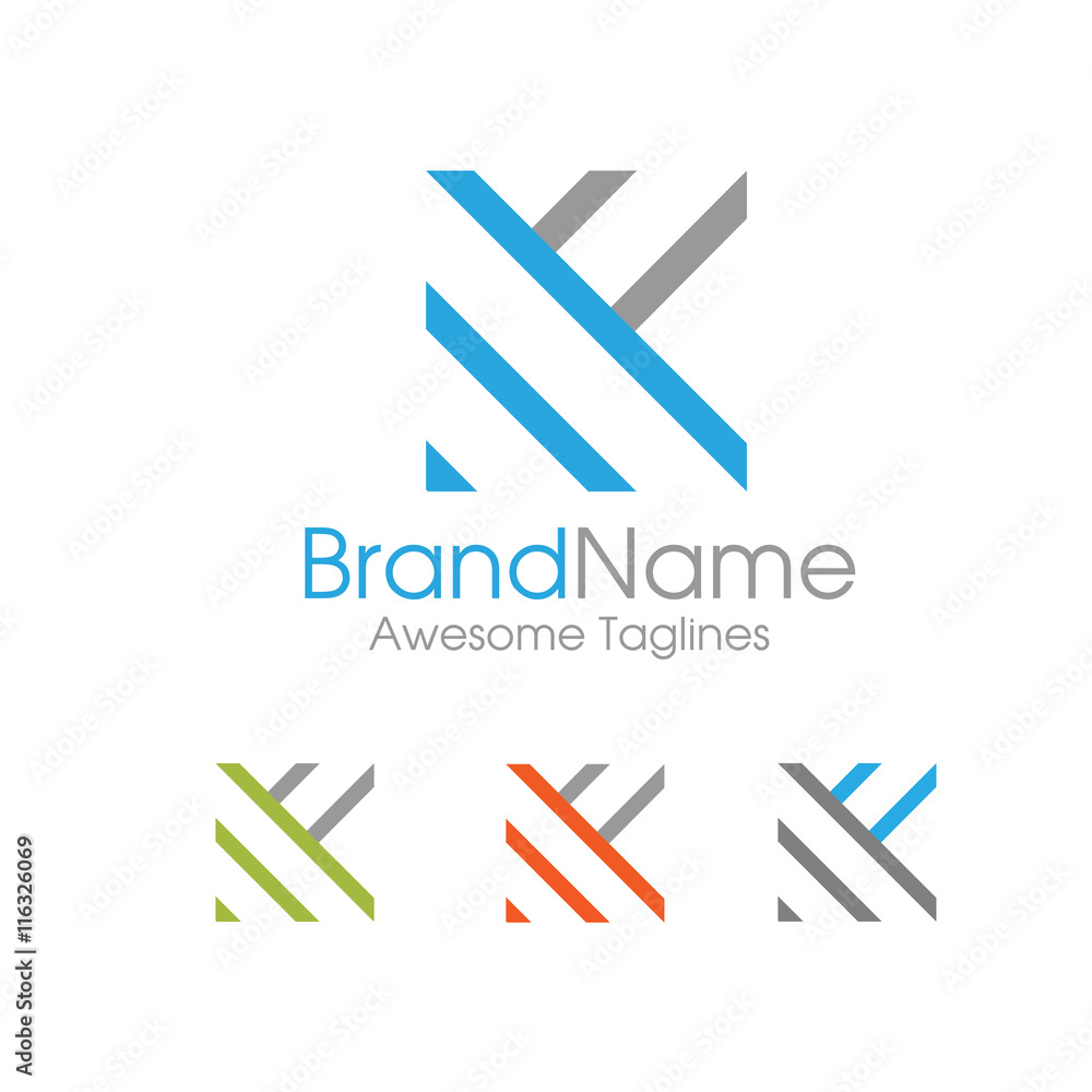 letter K logo simple design template Business corporate. letter k logo ...