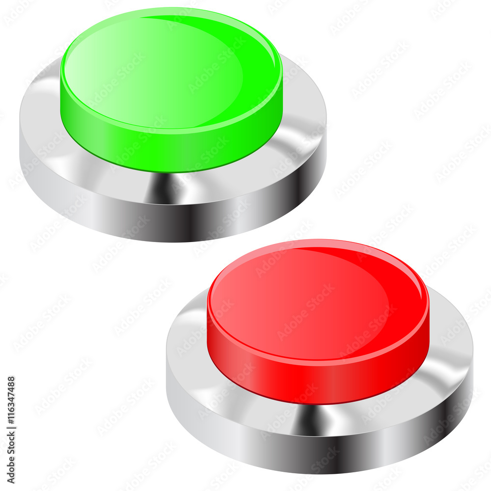 Red Push Buttons