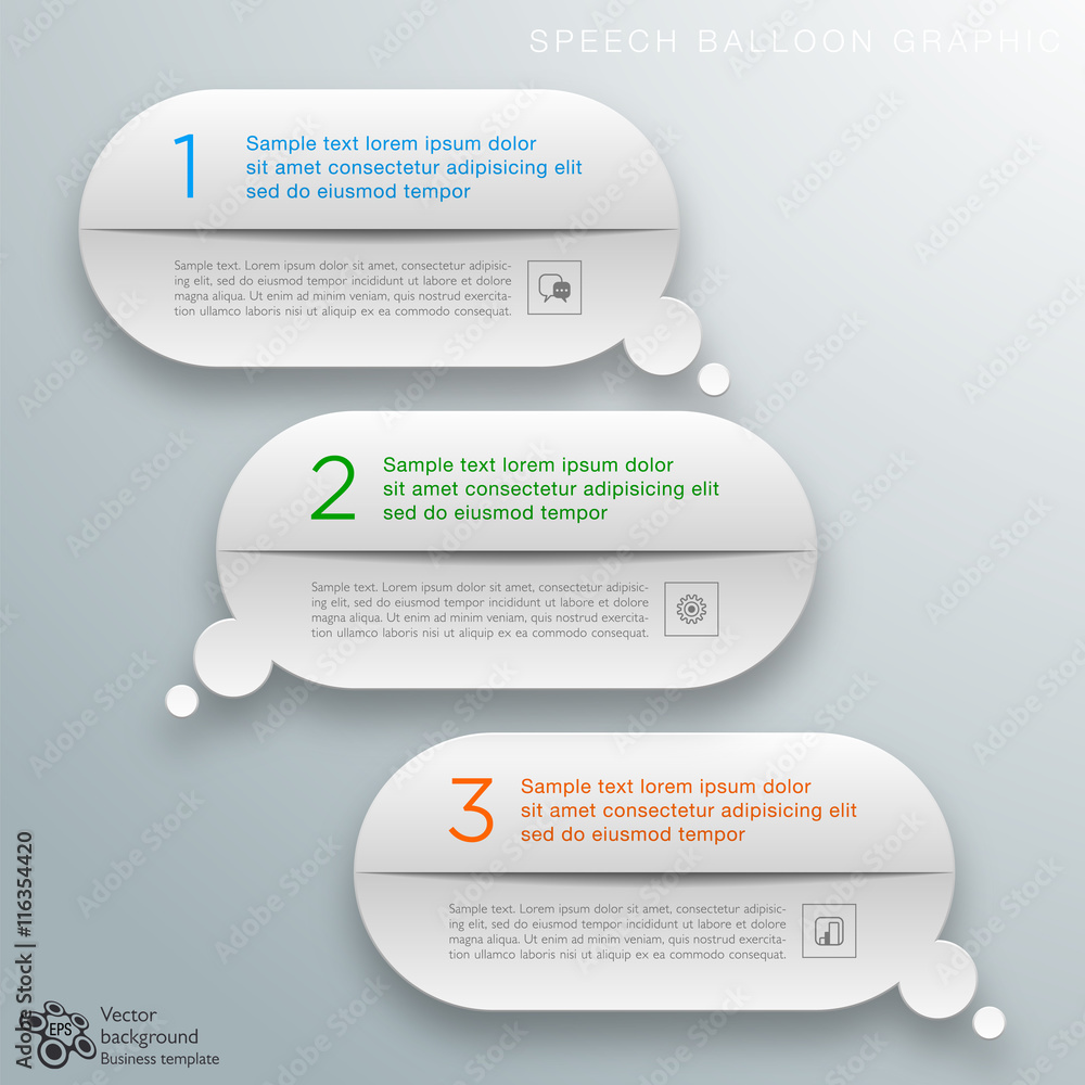 Speech Balloon #Vector Graphic Stock Vector | Adobe Stock