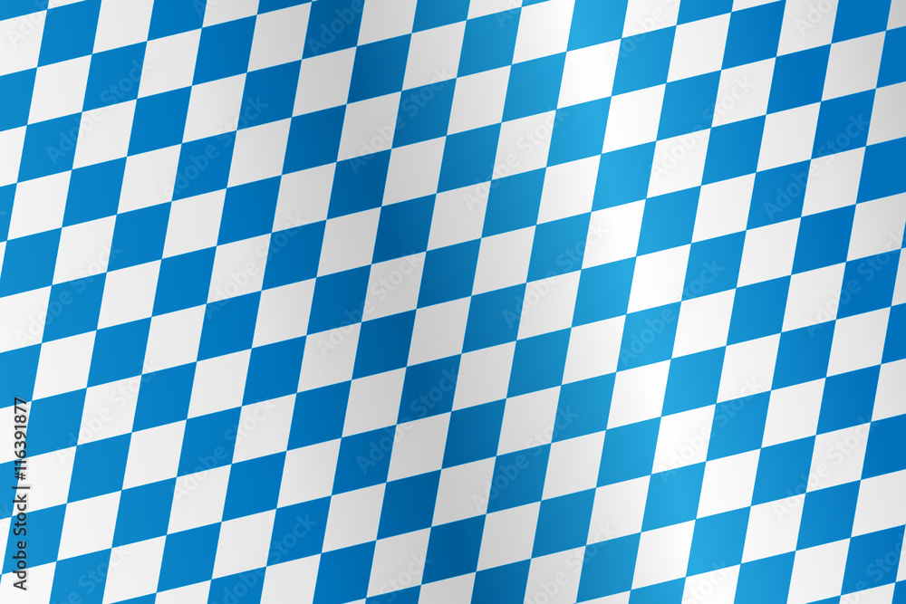 Bayern Flagge - Hintergrund mit Rauten Stock-Vektorgrafik | Adobe Stock