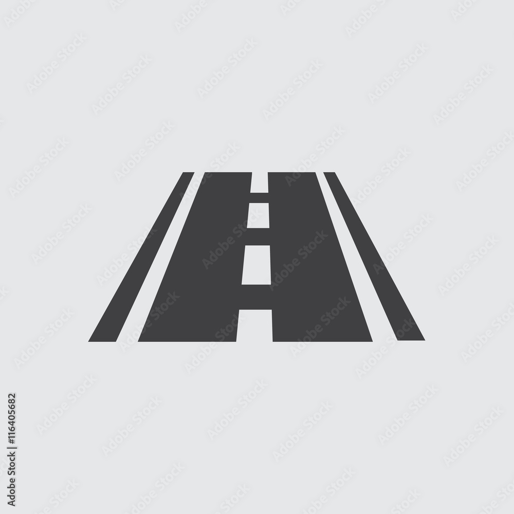 Road Icon, Vector Road Icon Eps10. Stock Vector | Adobe Stock