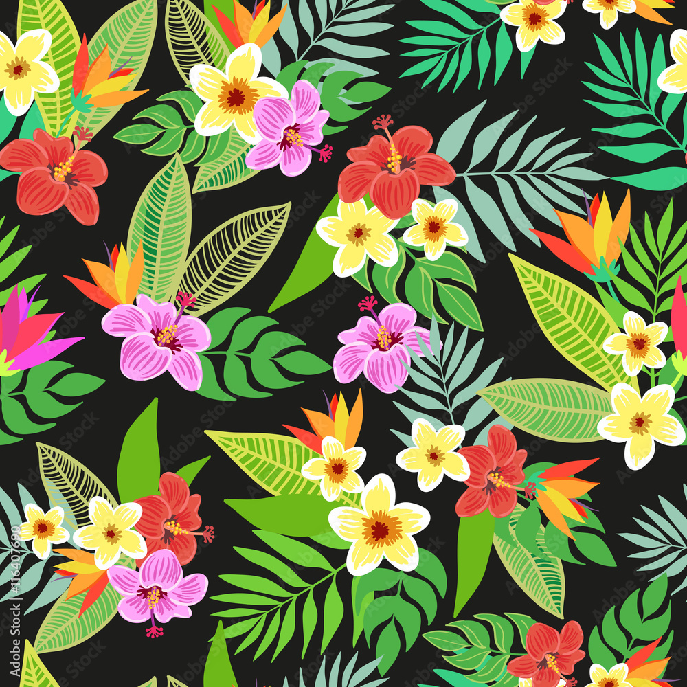 Tropical Flower Print