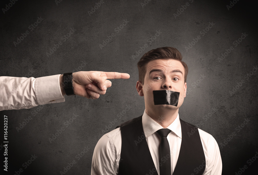 Business hand pointing at employee Stock Photo | Adobe Stock