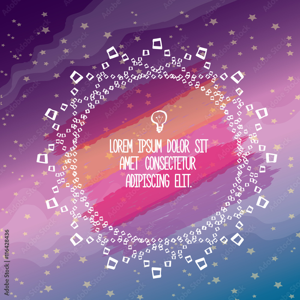 Vector Typography Banner Design Concept. Stock Vector | Adobe Stock