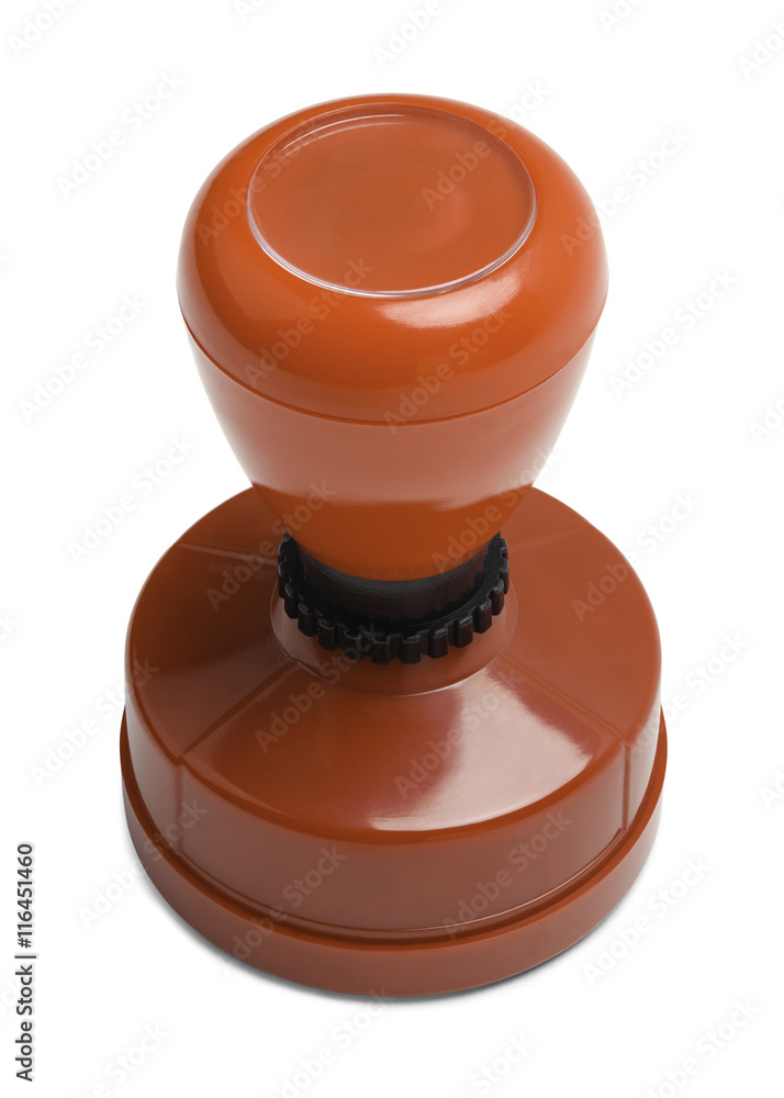 Red Rubber Stamper Stock Photo | Adobe Stock