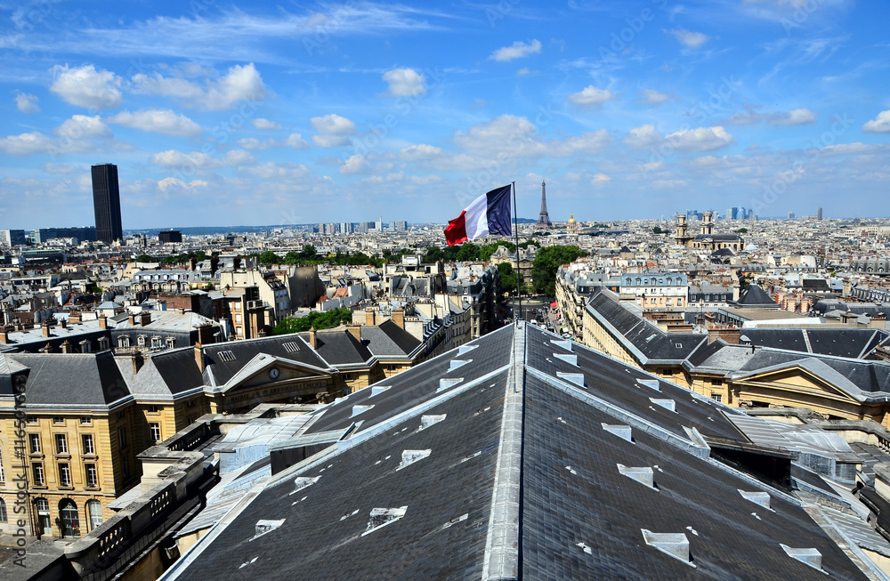 vue panoramique de Paris Stock Photo | Adobe Stock