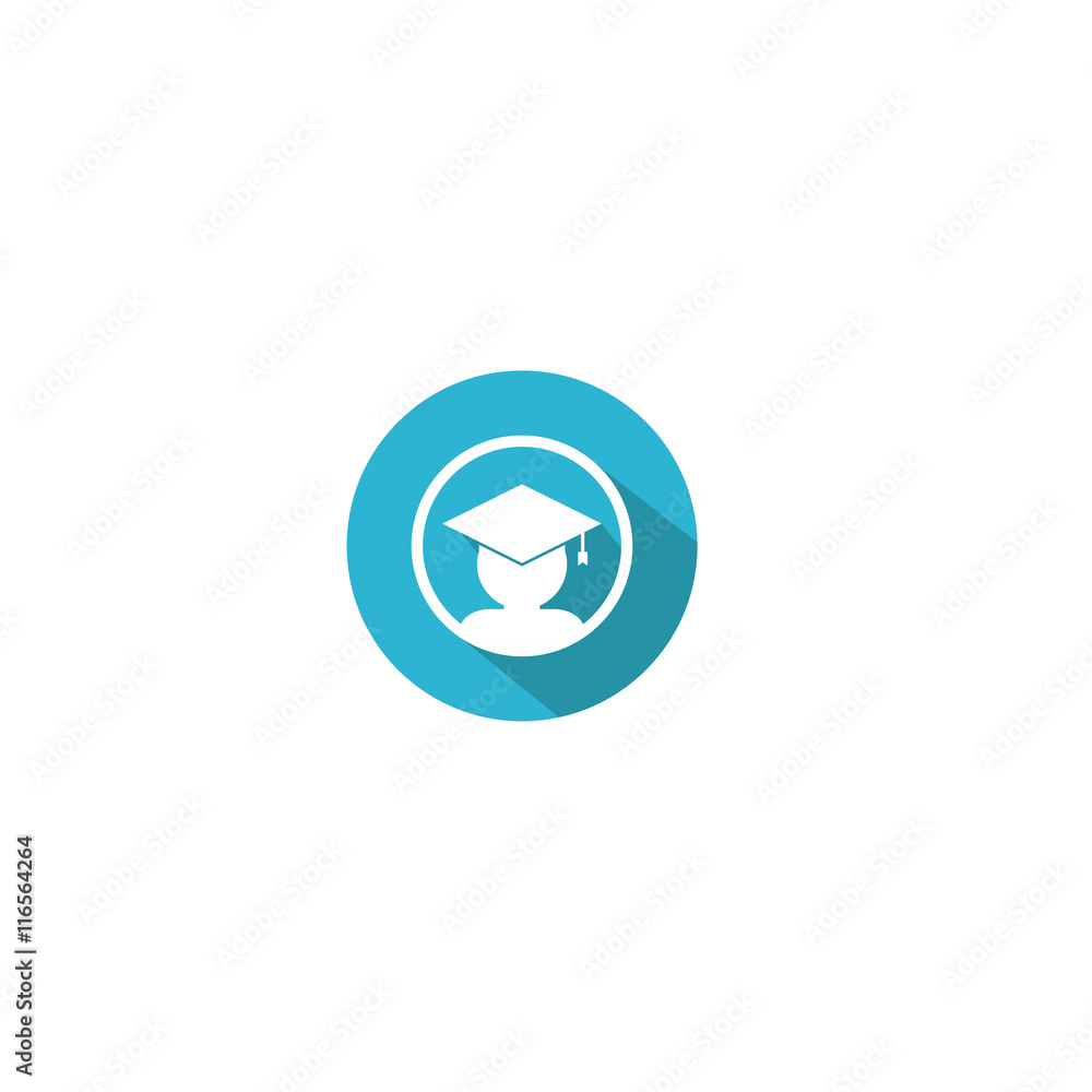Graduation Logo Template Design Vector Stock Vector | Adobe Stock