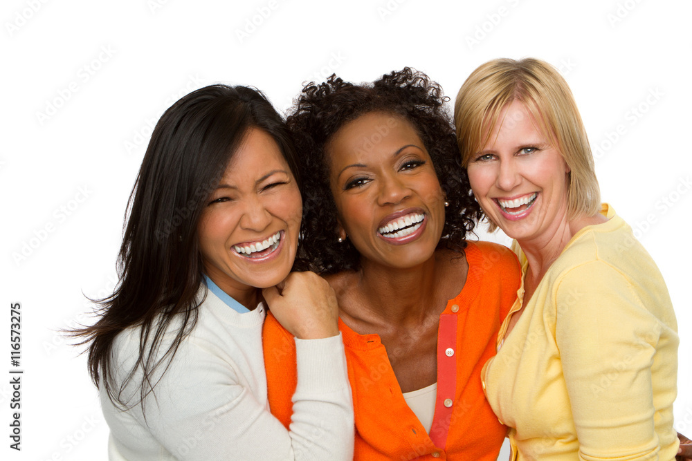 Diverse Group of Friends Laughing Stock Photo | Adobe Stock