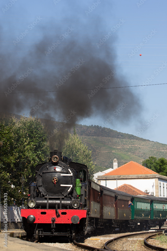 Comboio Histórico do Douro Stock Photo | Adobe Stock