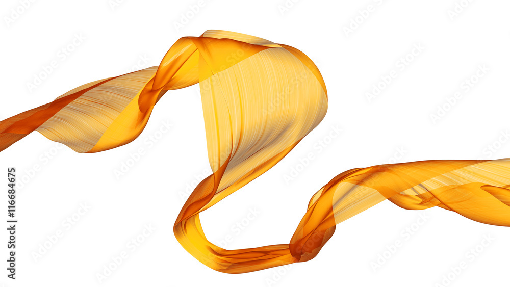 Abstract flowing cloth Stock Illustration | Adobe Stock
