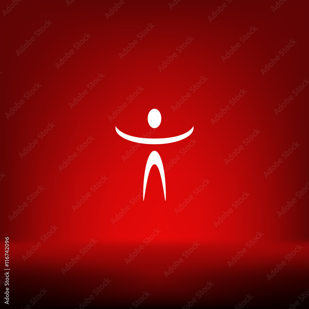 Funny character icon Stock Vector | Adobe Stock