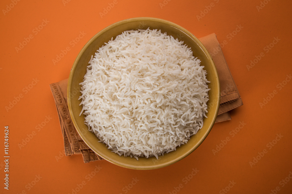 indian basmati rice, pakistani basmati rice, asian basmati rice, cooked ...