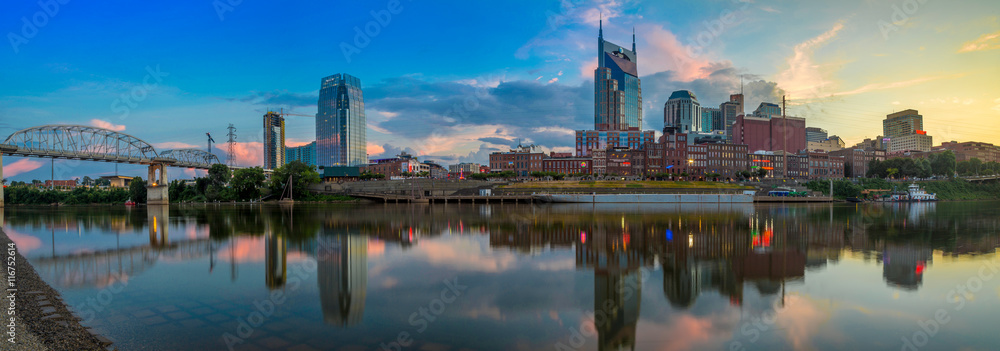 Nashville Skyline Stock Photo Adobe Stock