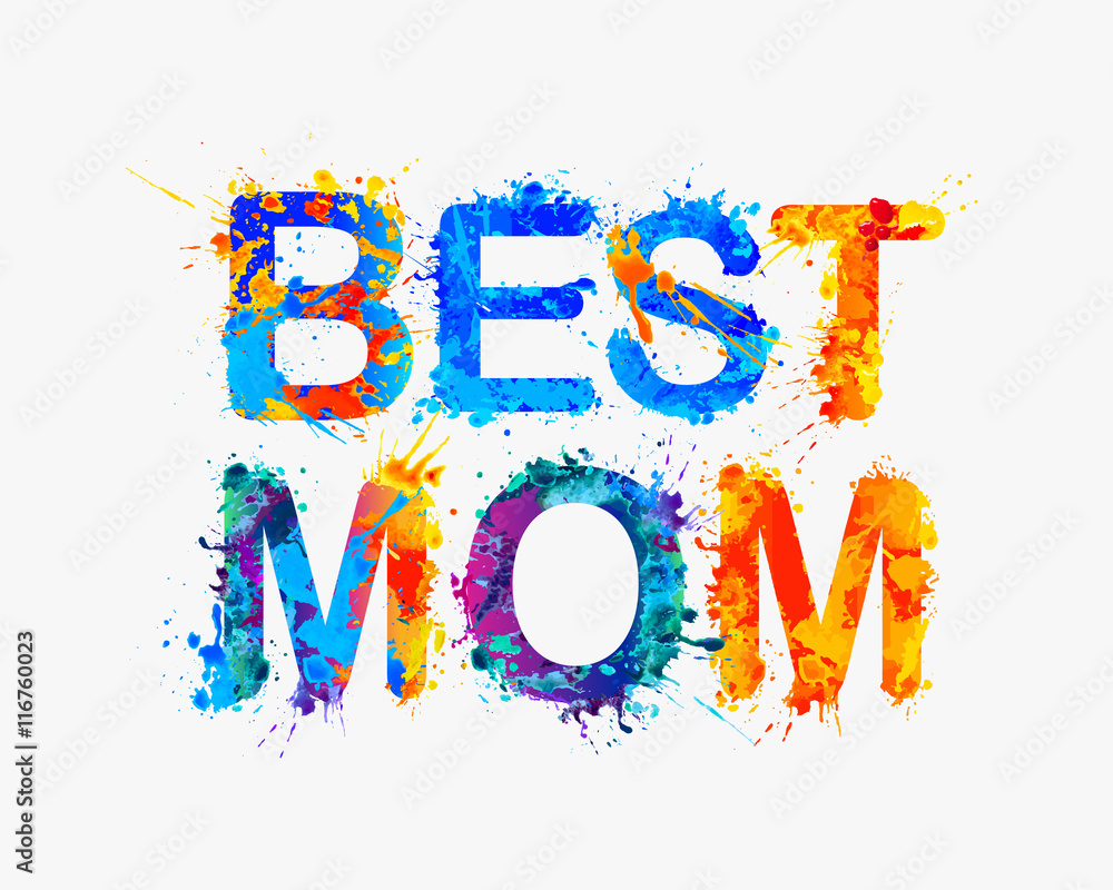 Best mom. Vector Stock Vector | Adobe Stock