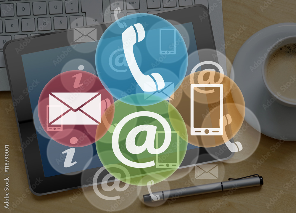 Kontakt Stock-Foto | Adobe Stock