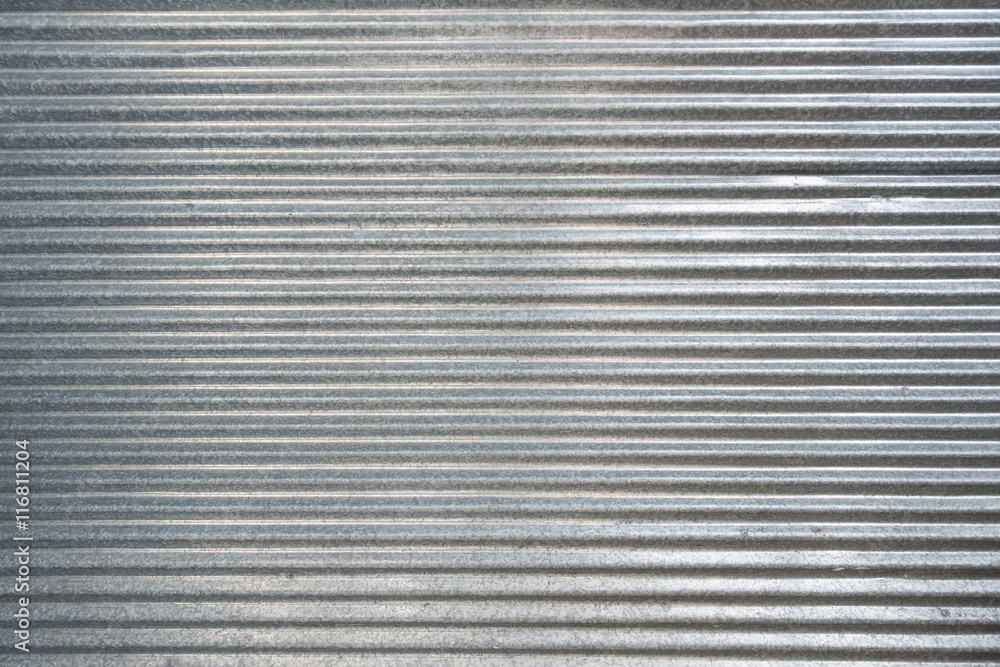 Corrugated zinc texture background Stock Photo | Adobe Stock