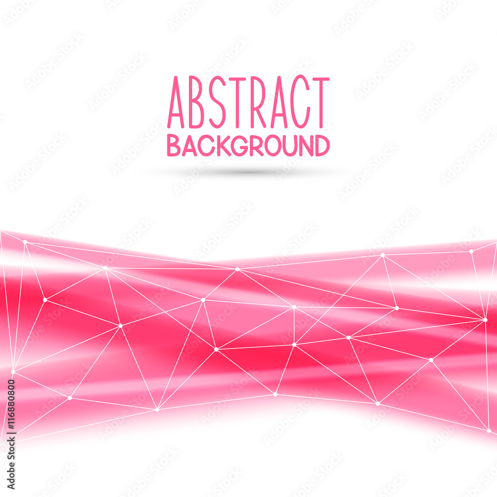 Abstract background with pink elements Stock Vector | Adobe Stock