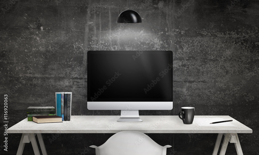Dark Computer Office