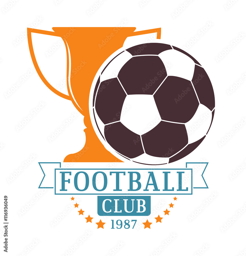 Soccer football badge logo design templates Sport team identity ...