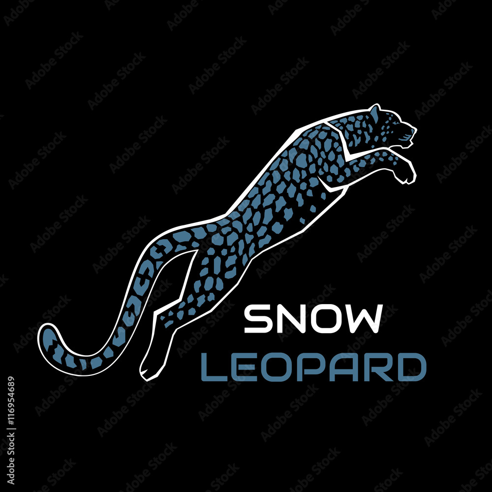 Snow Leopard Logo