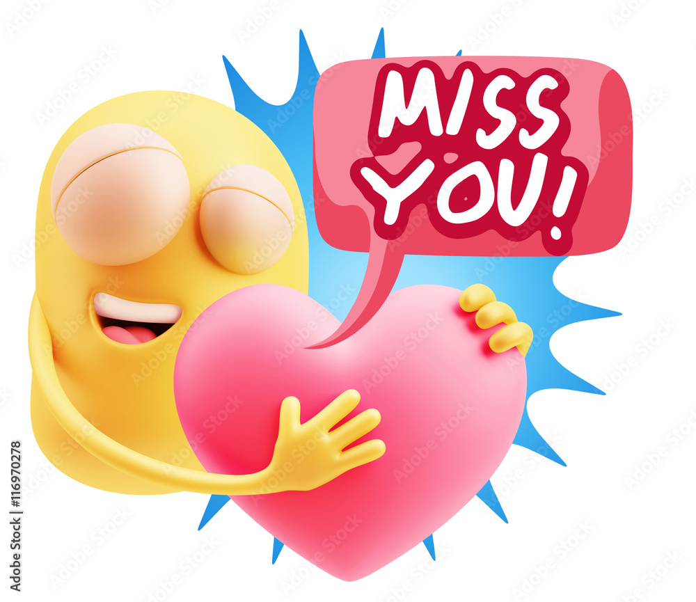 I Miss You Smiley Faces
