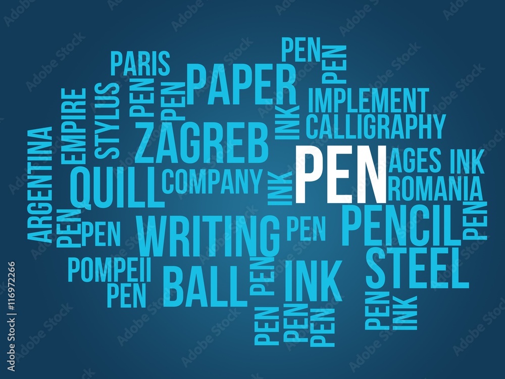 pen Stock Illustration | Adobe Stock