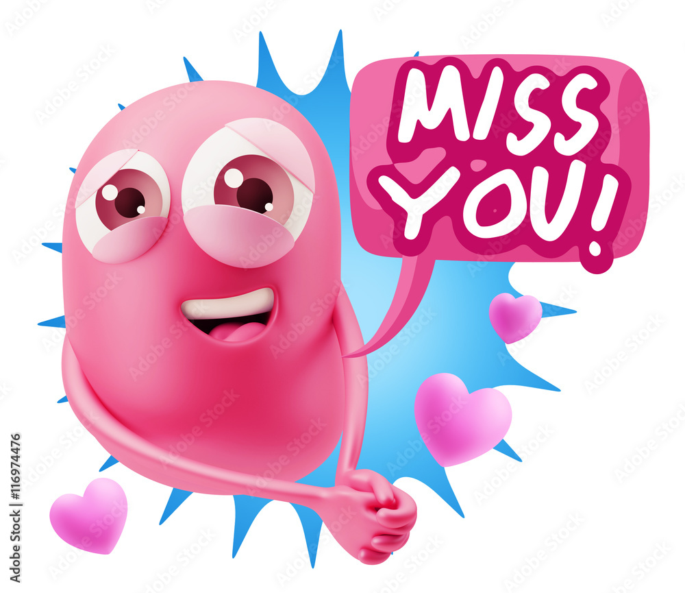 Miss You Emoticon