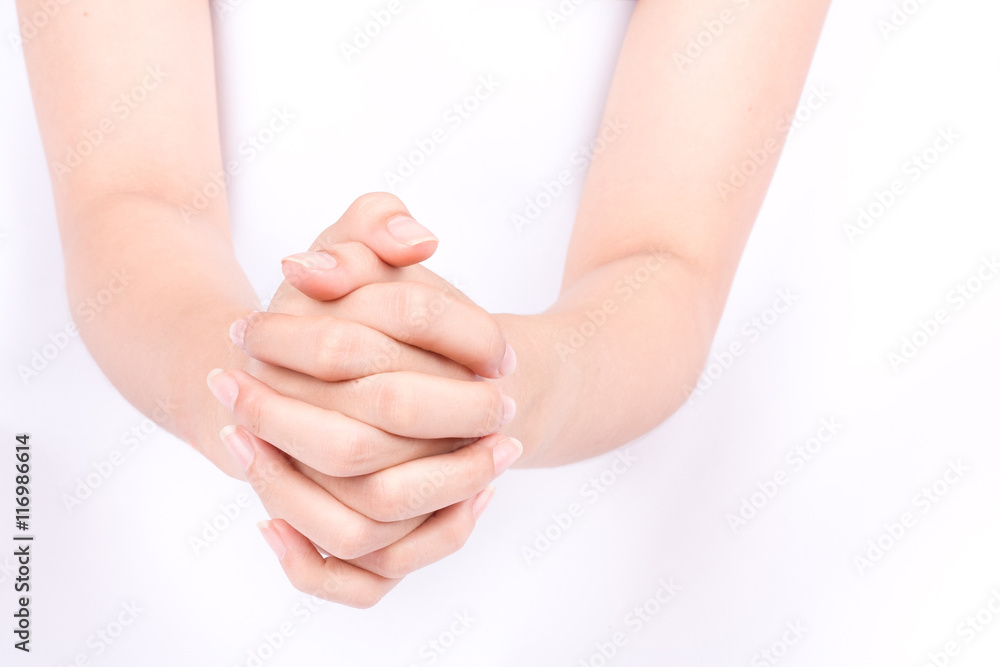 finger hand symbols isolated concept join two cupped hands and May god ...
