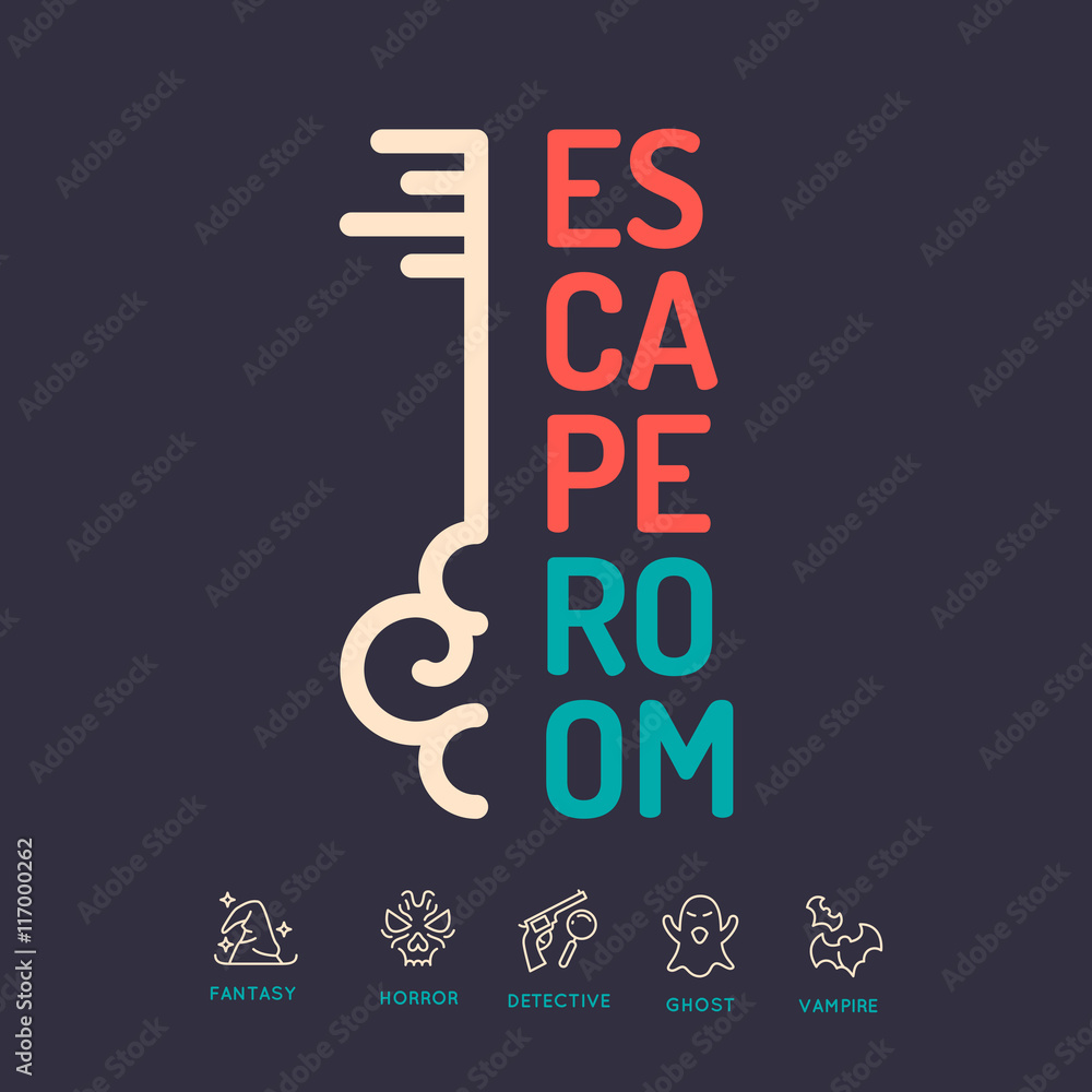 Quest game poster. Stock Vector | Adobe Stock