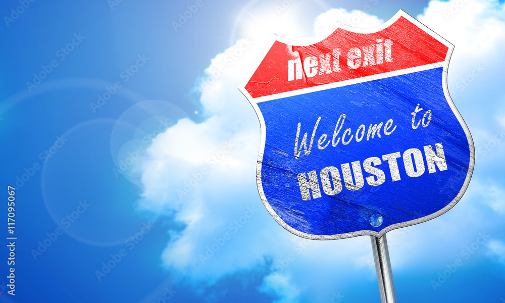 Welcome To Houston Sign