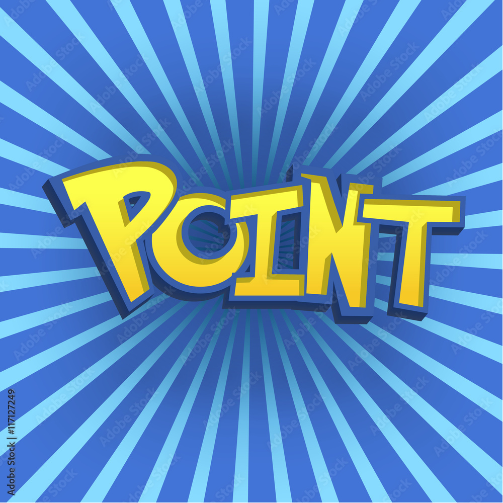 cartoon Lettering Design Stock Vector | Adobe Stock