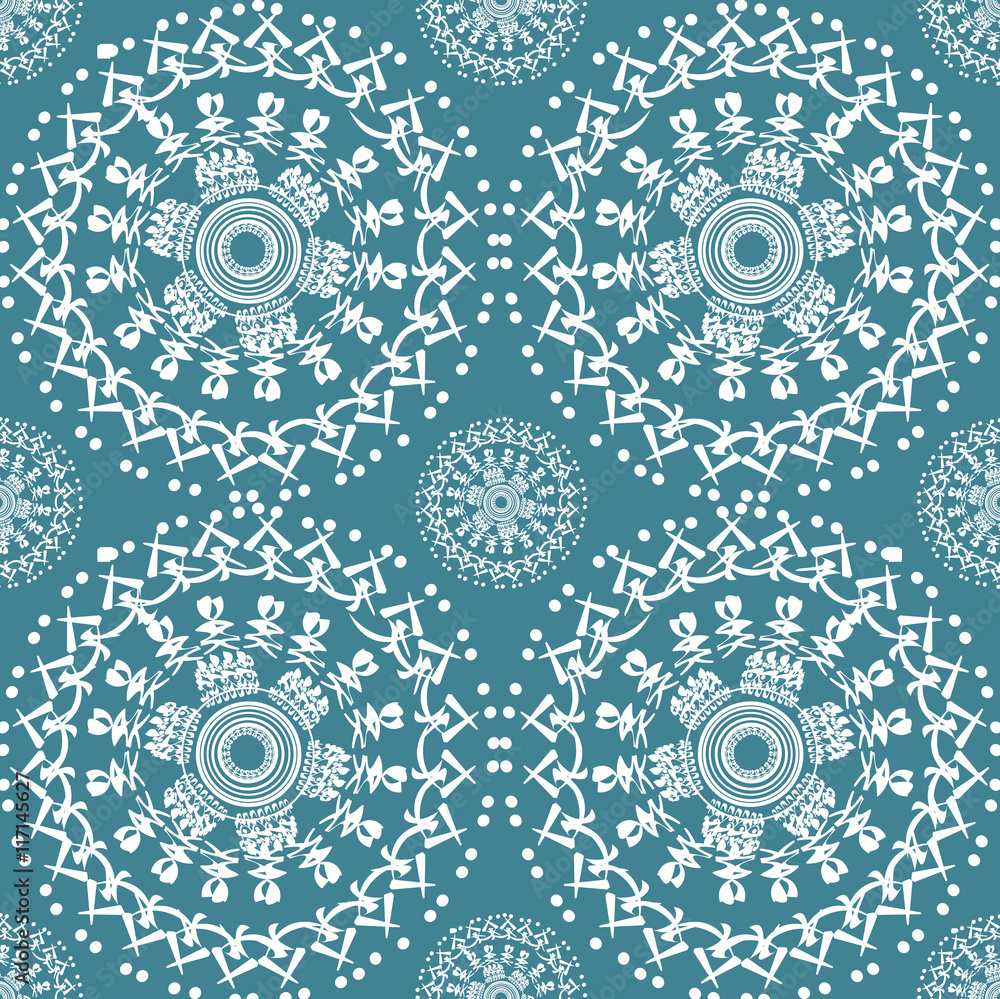 Oriental pattern Stock Vector | Adobe Stock