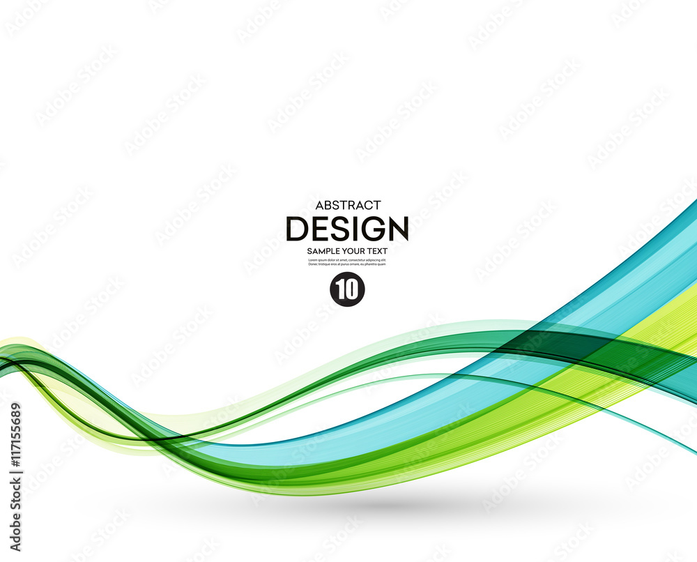 Colorful vector lines. Abstract background Stock Vector | Adobe Stock