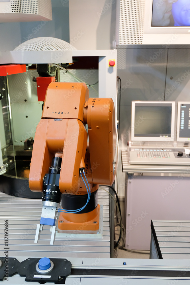 Roboter Industrie Stock-Foto | Adobe Stock