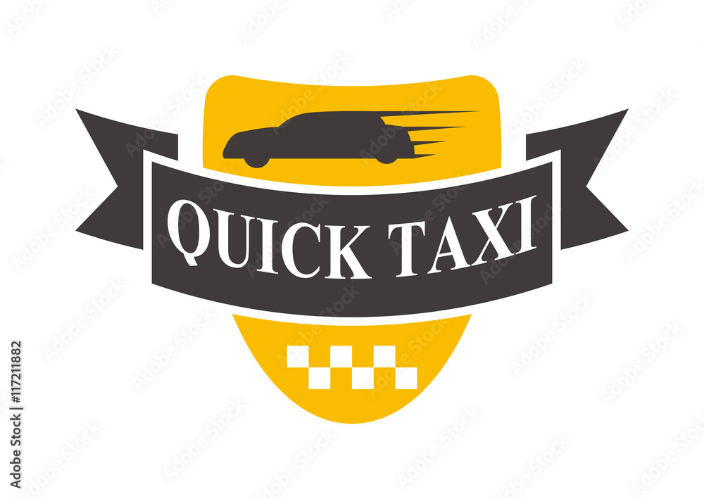 Vecteur Stock Vintage and modern taxi logos taxi label, taxi badge and ...