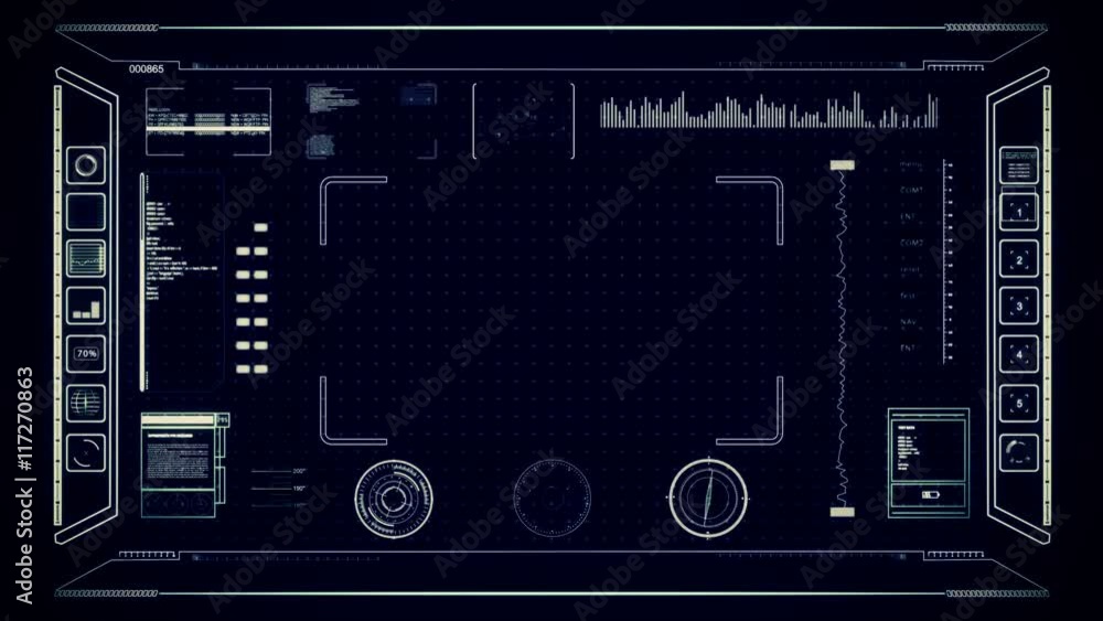 Hud data FRAME display with Alpha.Place it on top of your video add ...