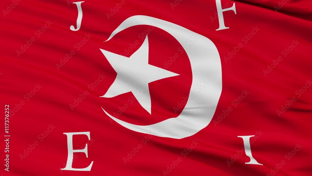 Noi Religious Flag, Close Up Realistic 3D Animation, Seamless Loop - 10 ...