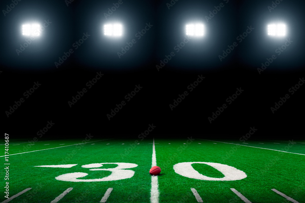 America football field background Stock Photo | Adobe Stock