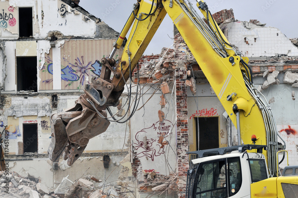 chantier de démolition Photos | Adobe Stock