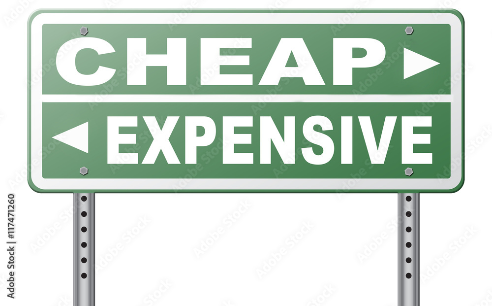Expensive Sign