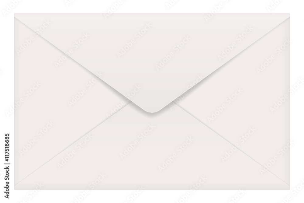 Envelope back Stock Vector | Adobe Stock
