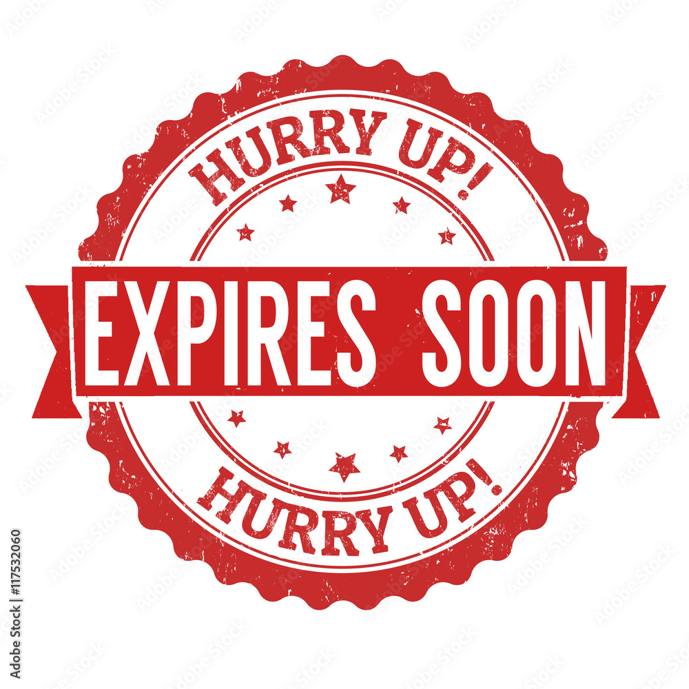 Expires soon stamp Stock Vector | Adobe Stock