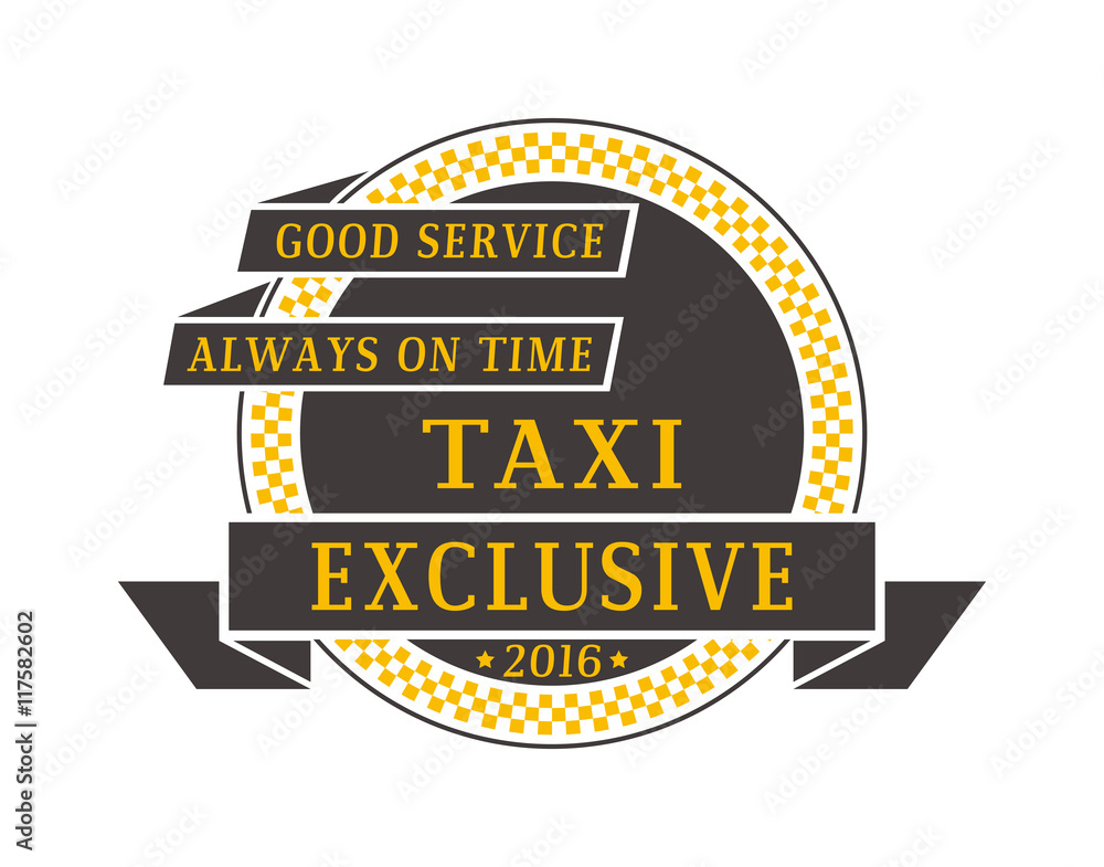 Vintage and modern taxi logos taxi label, taxi badge and design ...