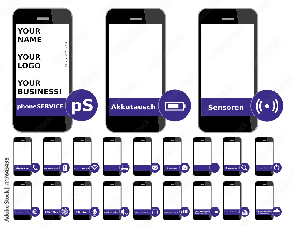 Iphone Icons Individual