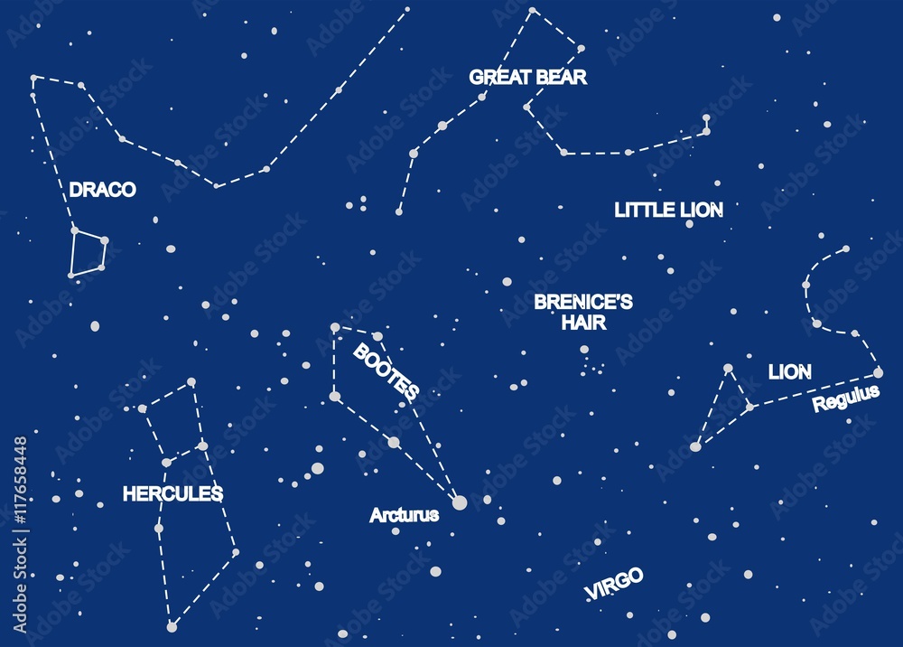 Arcturus Star Map