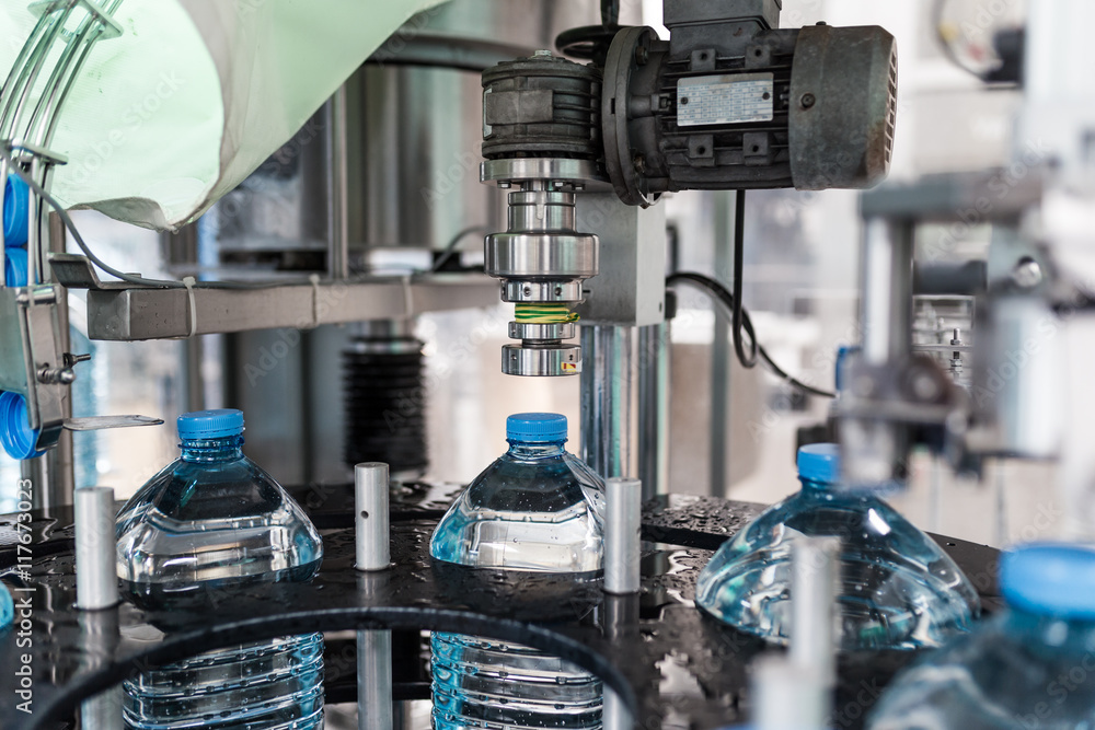 Water factory - Water bottling line for processing and bottling pure ...