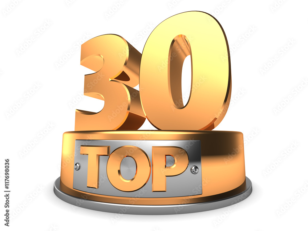 3d top 30 Stock Illustration | Adobe Stock