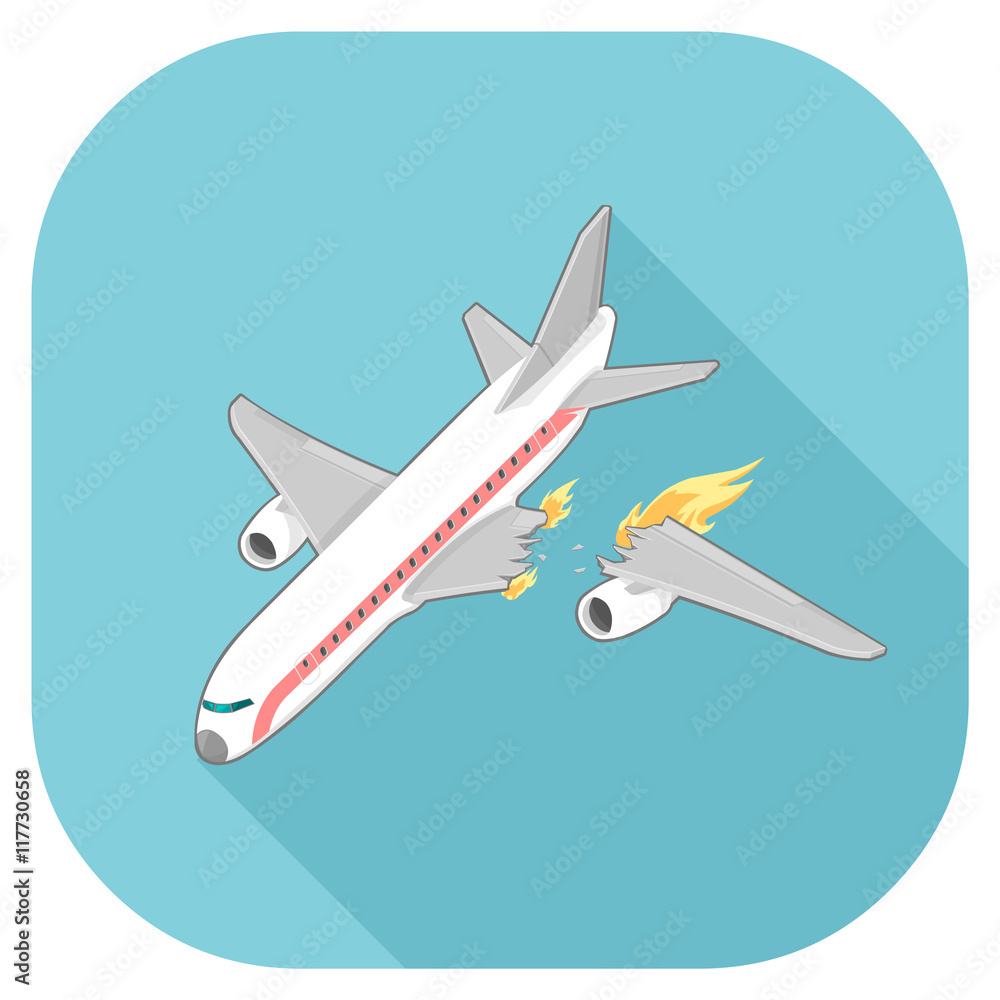 Plane Crash Clip Art